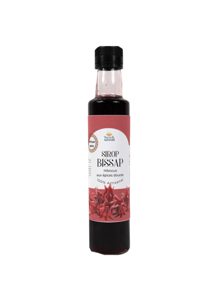Sirop d'hibiscus (bissap) - Terre et Saveurs